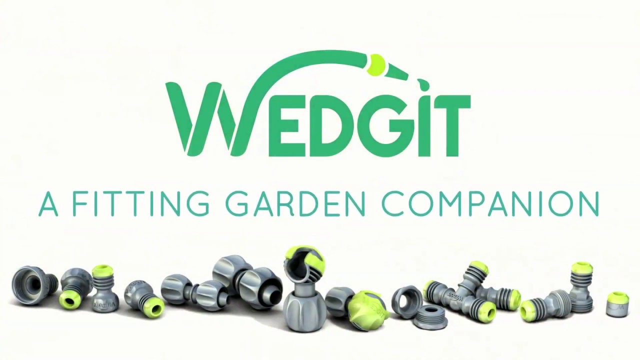 Wedgit a fitting Garden Companion - YouTube