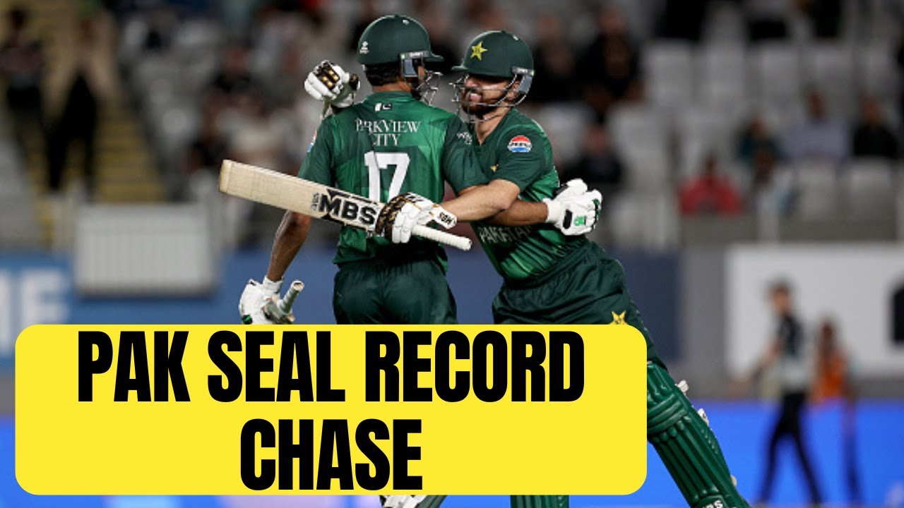 LIVE: Pakistan smash records against New Zealand to keep T20I series ...