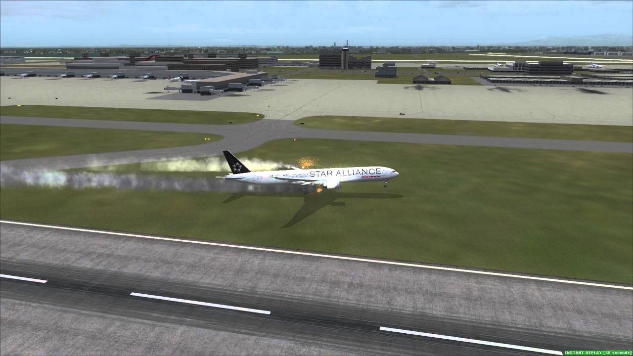 Boeing 777-300ER Emergency Landing Tokyo - YouTube