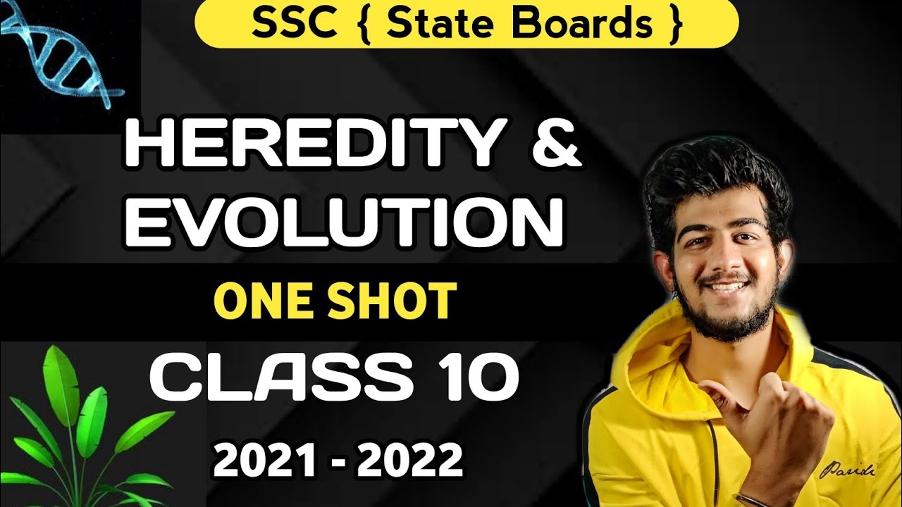 Heredity and Evolution Class 10 full chapter(🔥BEST NOTES EVER🔥) | State ...
