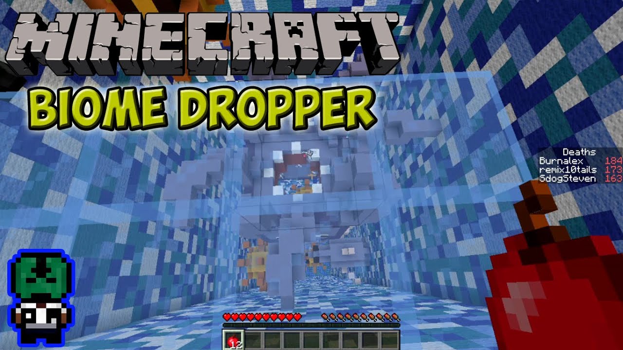 The Dropper - Biome Edition (Minecraft Minigame) [Last] - YouTube