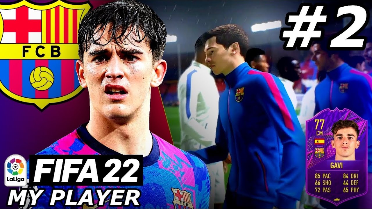 GAVI STARTS IN HIS FIRST EL CLÁSICO!😍 - FIFA 22 Gavi Player Career Mode ...