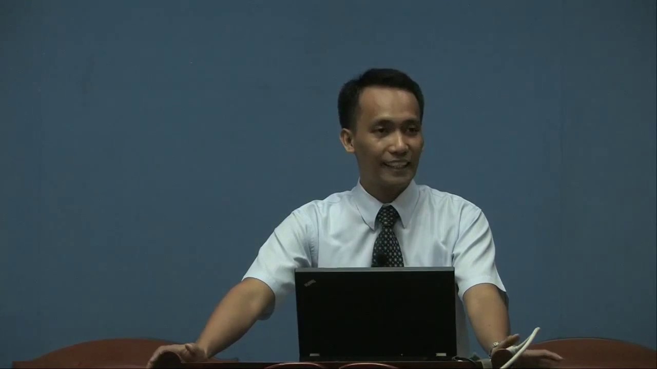 Session 2 Ptr. Jayson Rolusta PLWM - Tagalog Bible Seminar (Mga ...