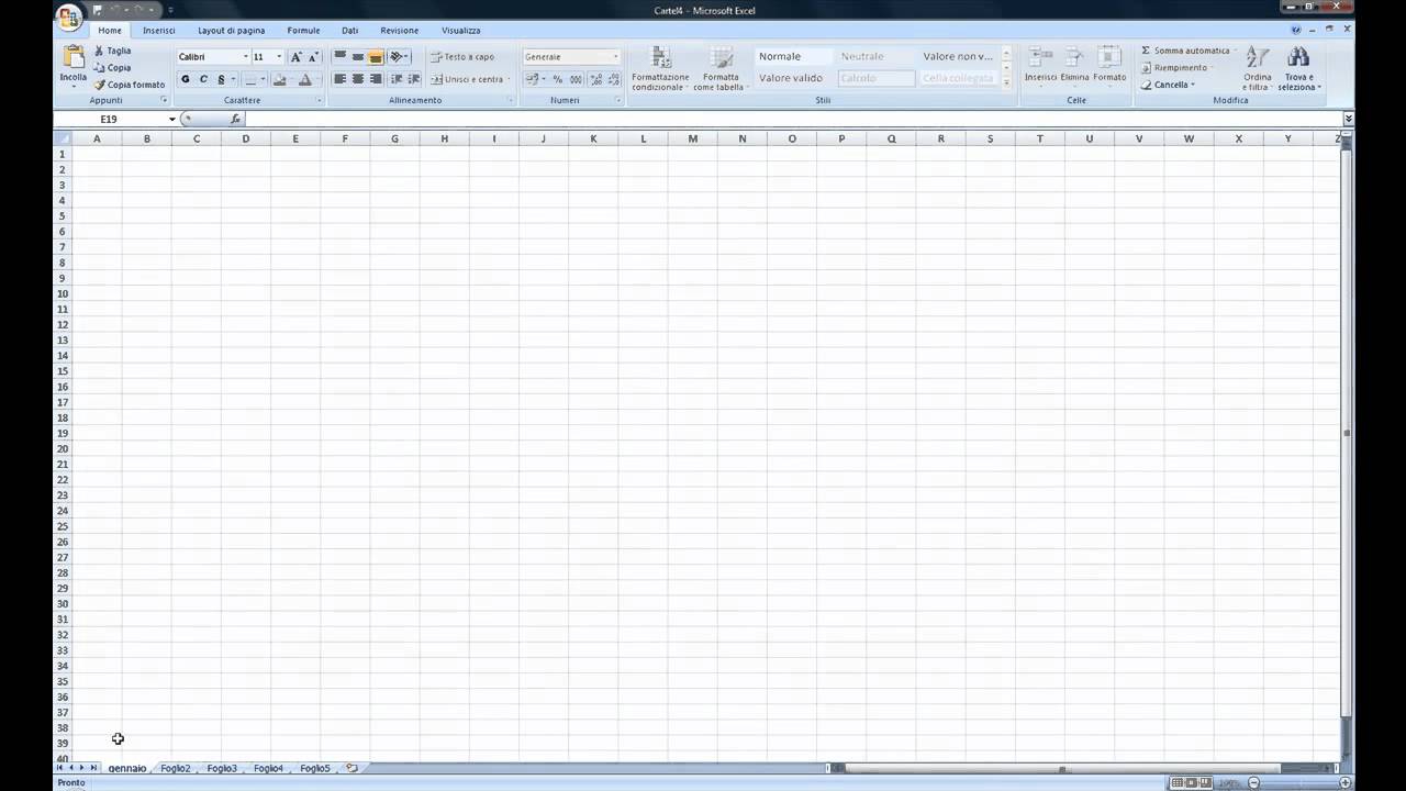 tutorial Microsoft Excel foglio di lavoro aggiungere,rinominare ...