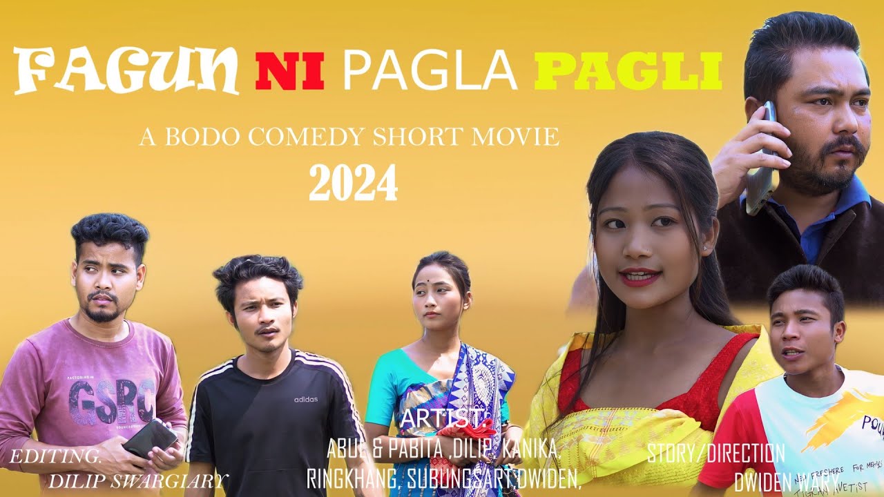 FAGUN NI PAGLA PAGLI //A Bodo Comedy Short Movie 2024 🎥//K N ...