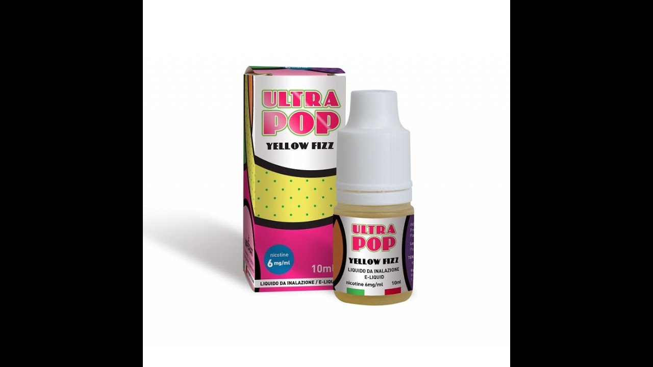 Ultra Pop Yellow Fizz by Vaporart - Gli Svapisti - YouTube