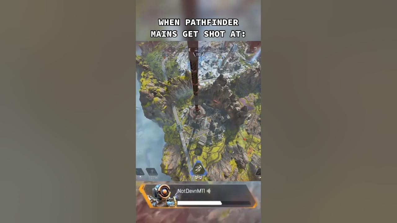 When Pathfinder mains get shot once: 😂 #apexlegends #apexlegendsfunny - YouTube