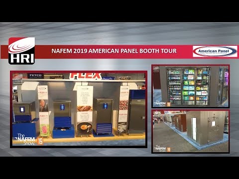 American Panel 2019 NAFEM Booth Tour - YouTube