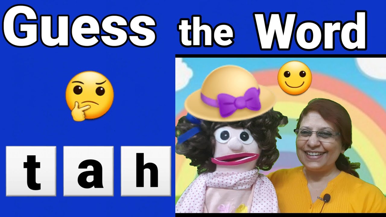 ARRANGE JUMBLE LETTERS and Unscramble the Word: GUESS the WORD#lets ...