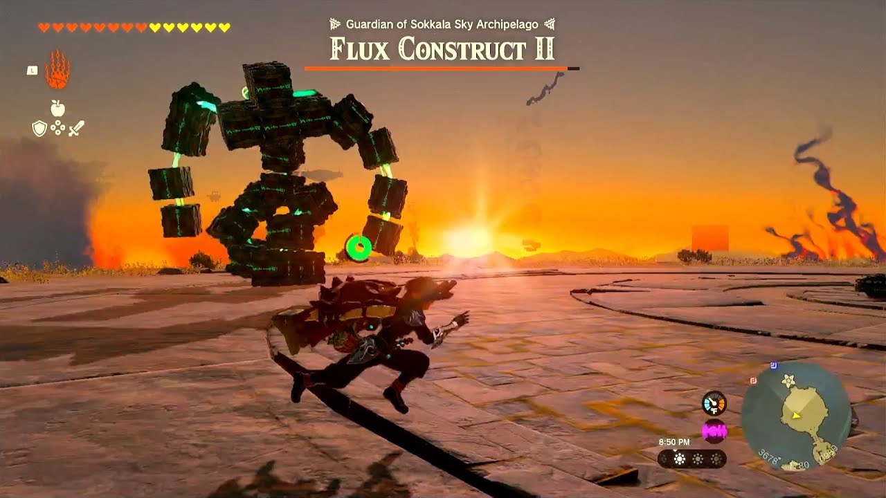 How to Fight a Flux Construct II | Zelda: Tears of the Kingdom - YouTube