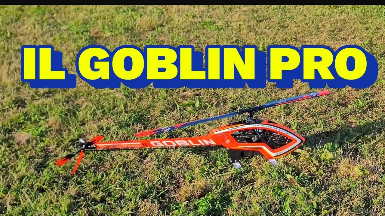 ラジコンヘリ IL GOBLIN PRO pilot Narisawa - YouTube