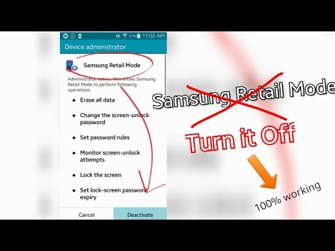 How to TURN OFF Samsung Retail Mode/Demo Mode | ENGLISH - YouTube