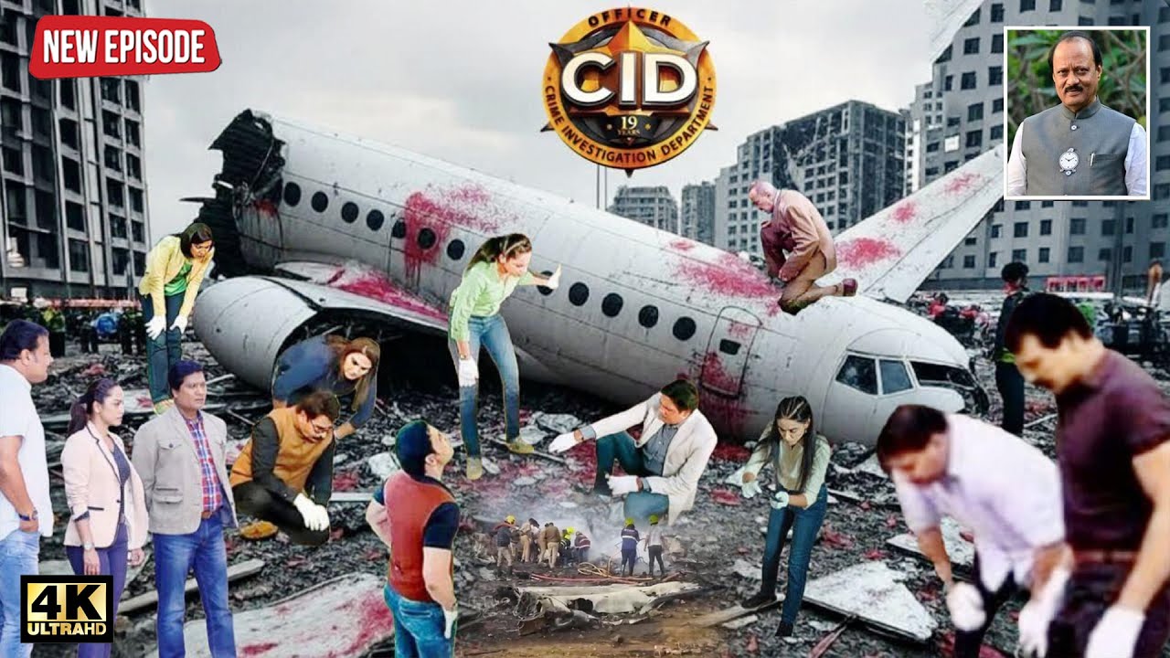 Ajit Pawar Plane Crash विमान हादसे की जाँच के लिए पहुंची CID|| CID ...