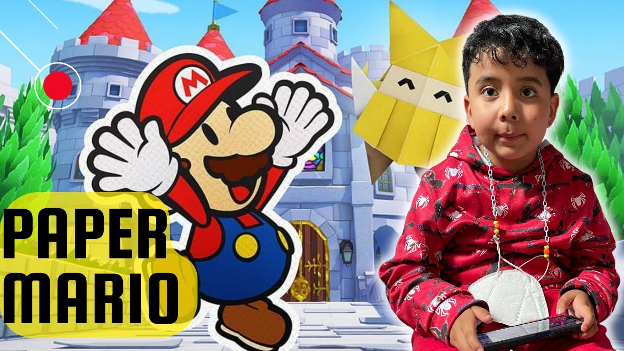 Jugando Mario paper con mi papá vídeo 4 - YouTube