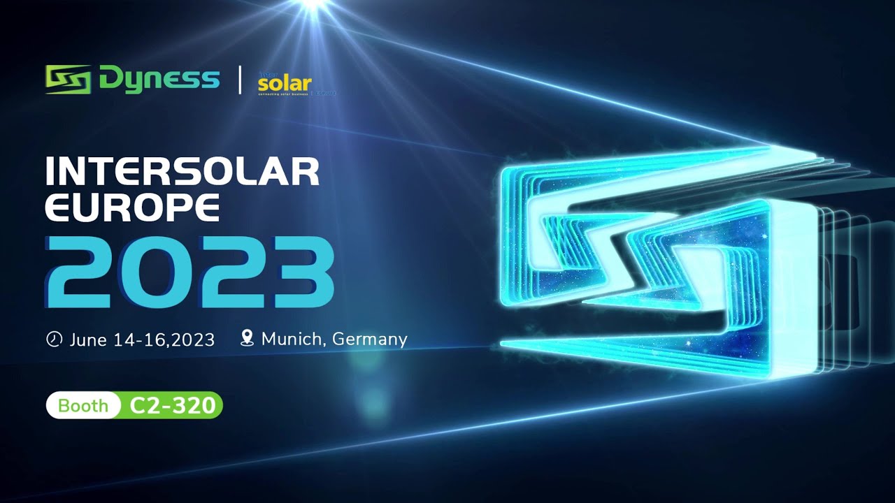 The invitation of Intersolar Europe Exhibition from Dyness - YouTube