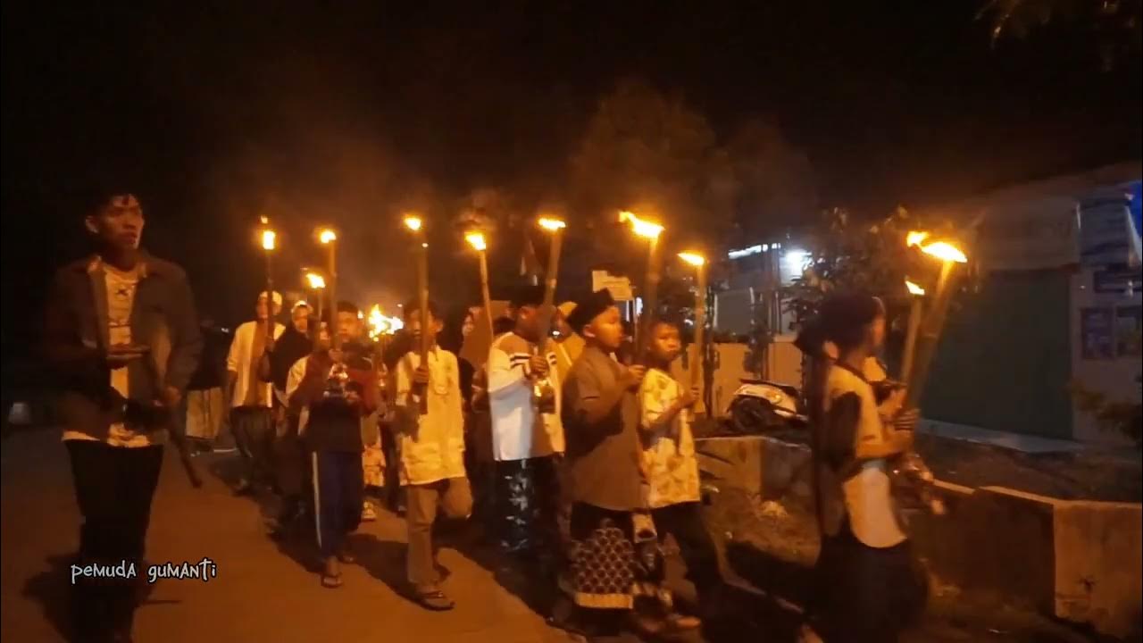 Pawai obor sambut IDUL FITRI 1445H didesa kutorejo ,gumanti /2024 - YouTube