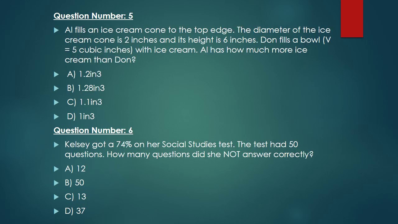 5 Mathematics Questions to confirm you are a genius| Grade 8th level ...