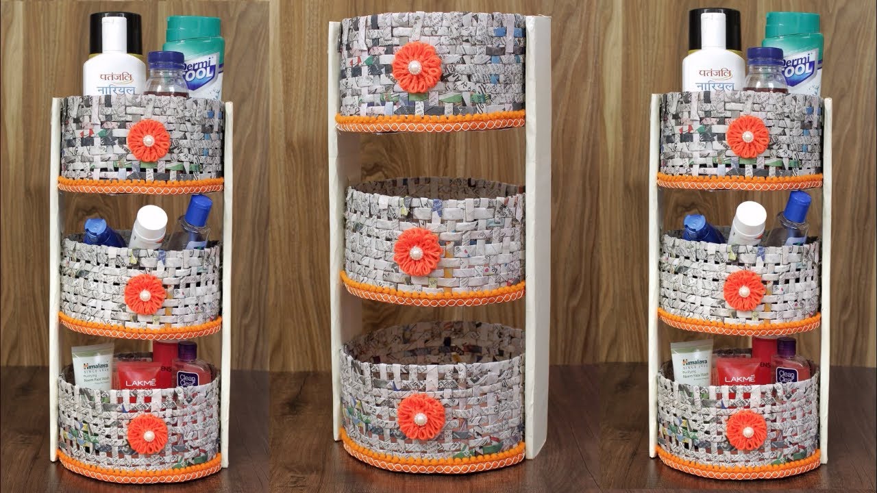 Multi ! Storage box from waste Material || Best out of waste || Room ...