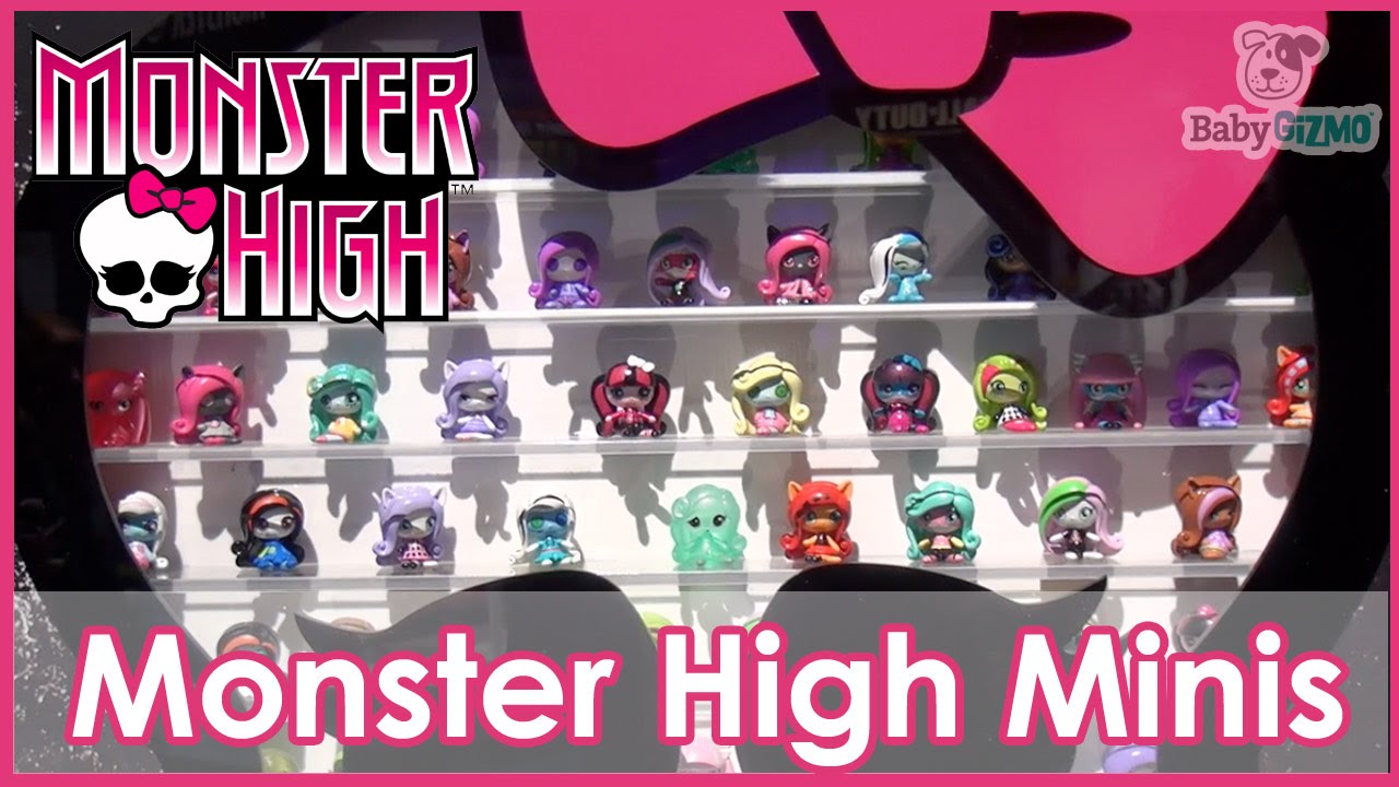 NEW Monster High Minis Collectible Toys and Dolls - YouTube