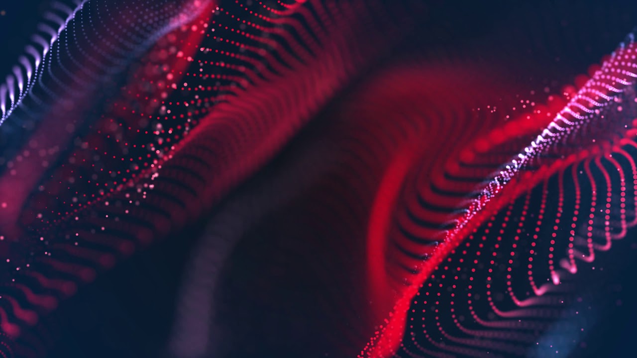 4k Video - Blue & Red | Beautiful DNA style Animation | Free Stock ...