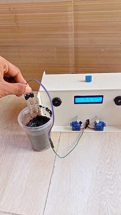 Smart agriculture farm. Arduino project. Soil moisture sensor ...