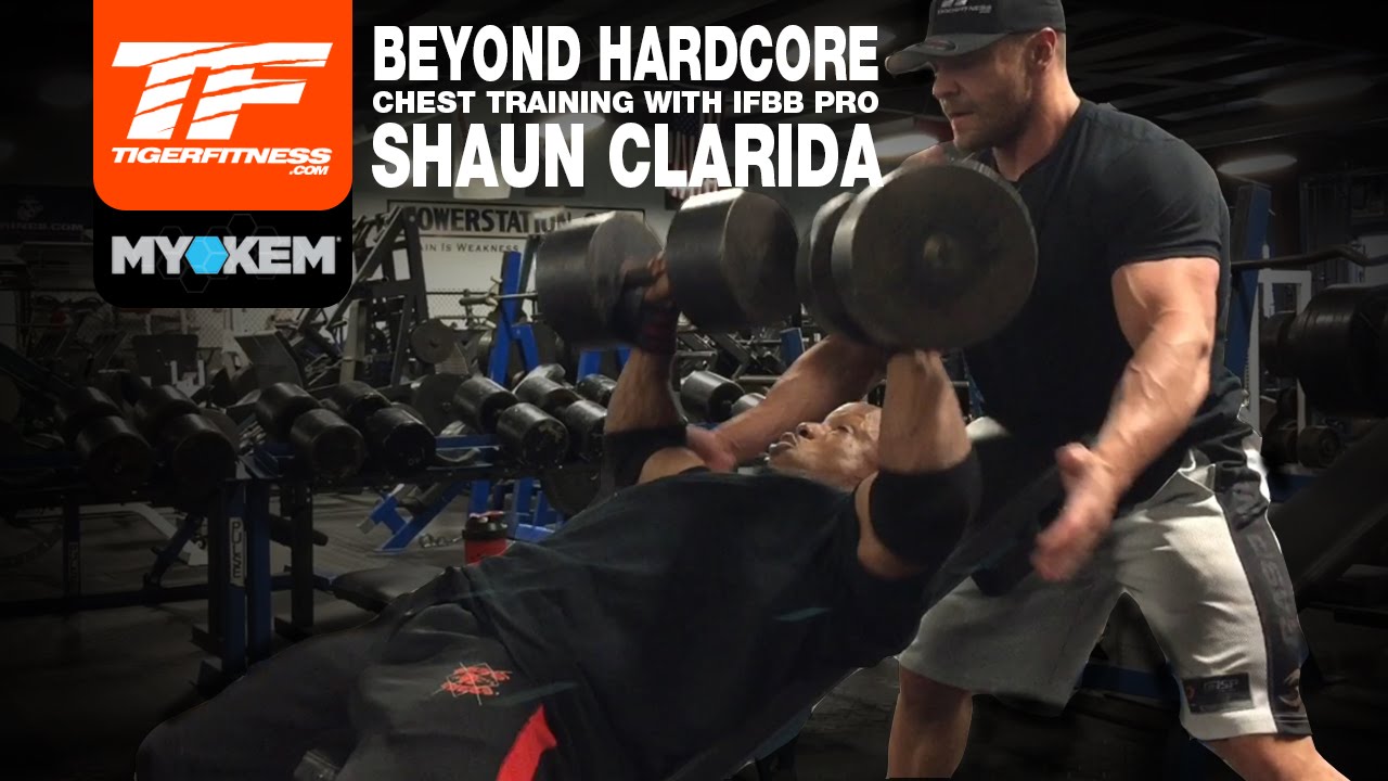 HARDCORE CHEST WORKOUT With IFBB Pro Shaun Clarida 5 Weeks Out From The ...