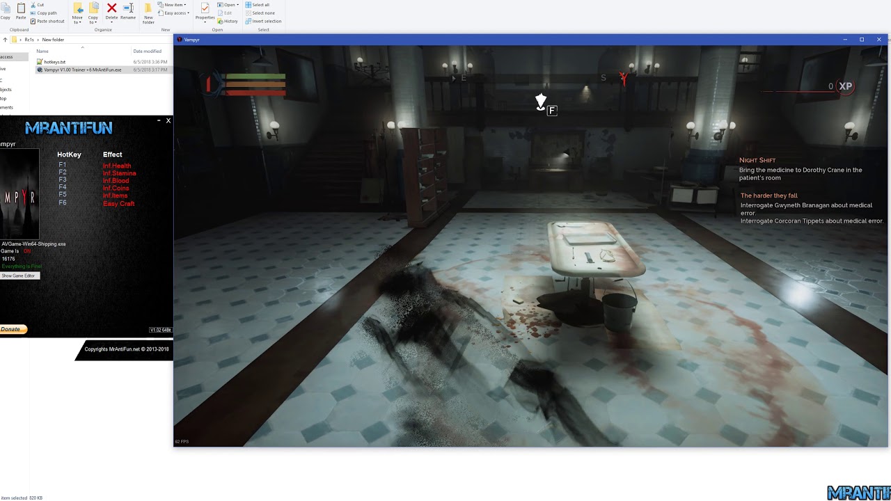 Vampyr Trainer - YouTube