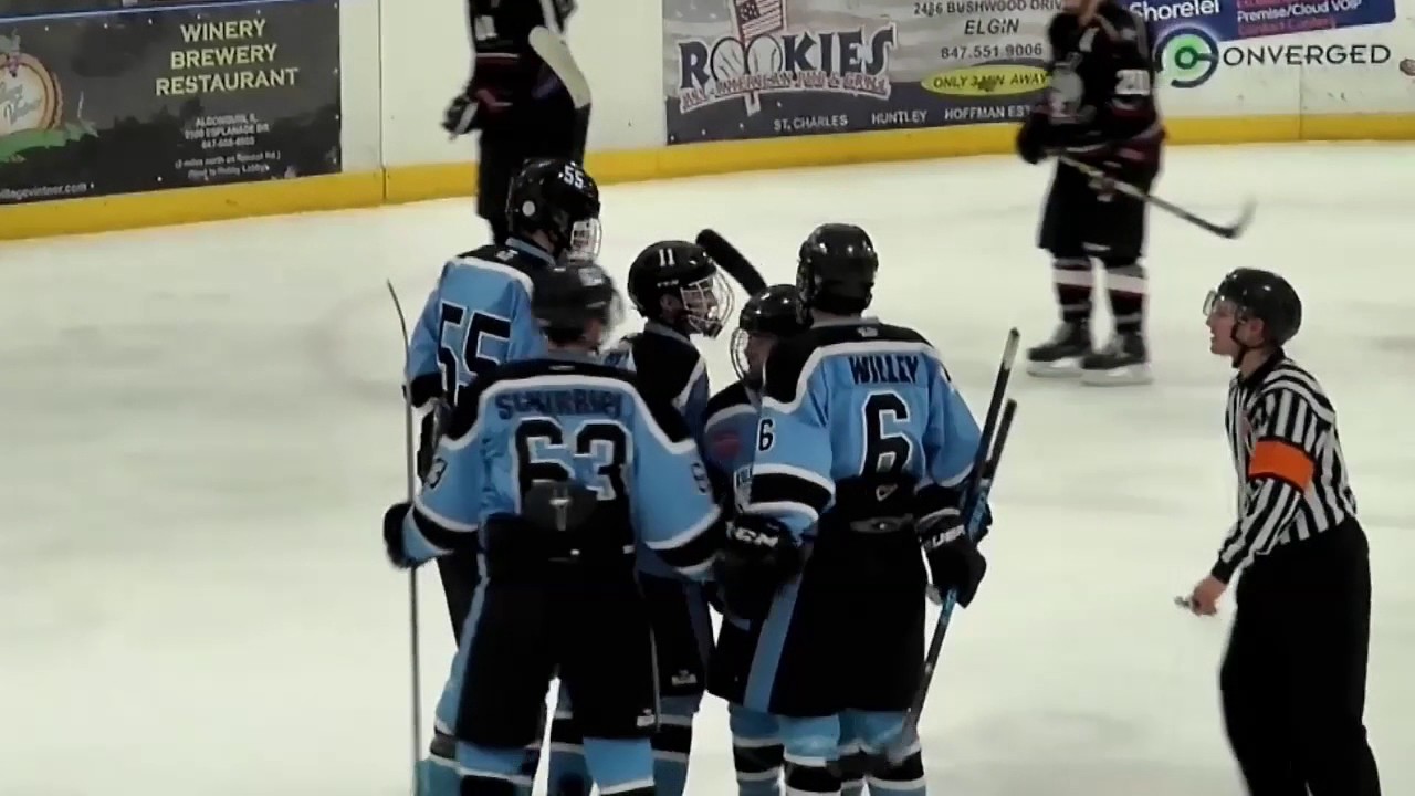 Kalkaska Rhinos USPHL Winter Showcase Goals Highlight - YouTube