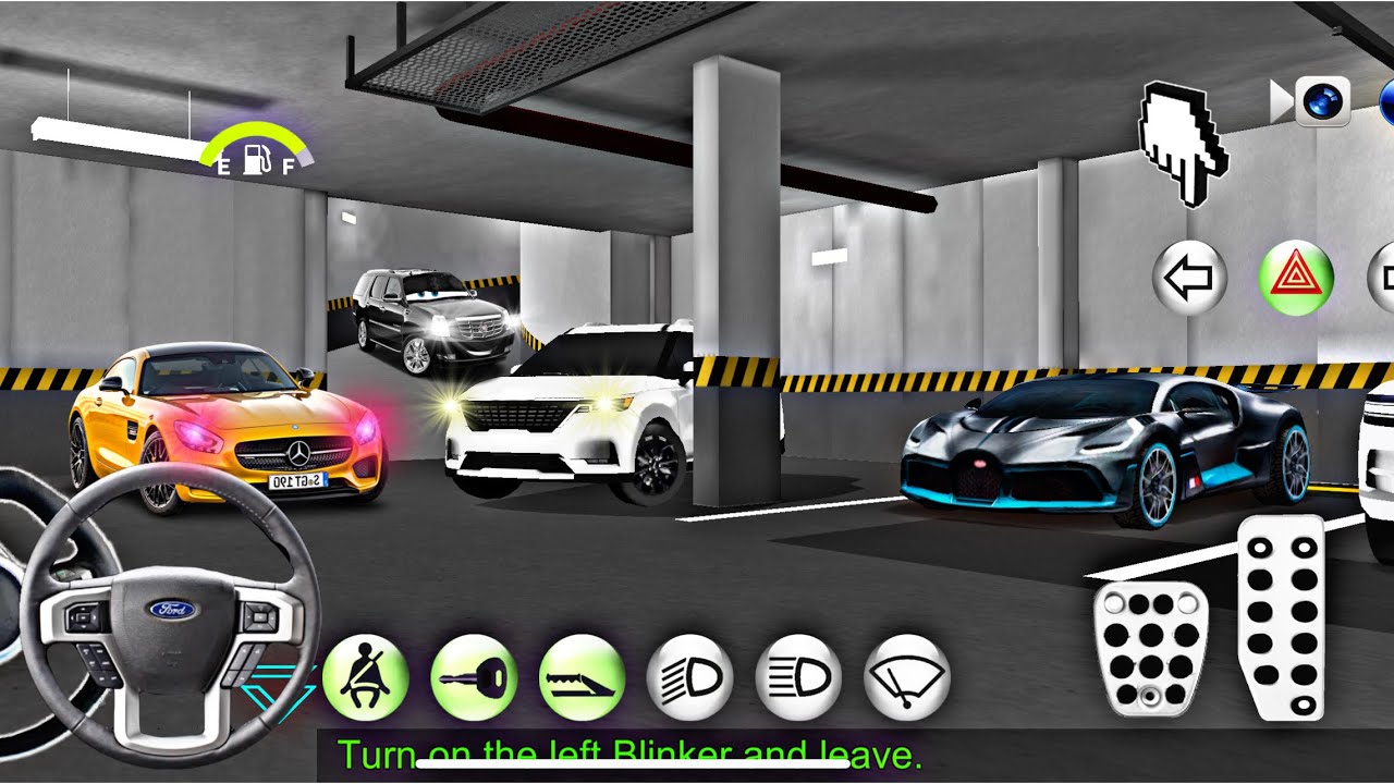 New GMC white colour free Parking Simulator: | Android gameplay | 3D ...