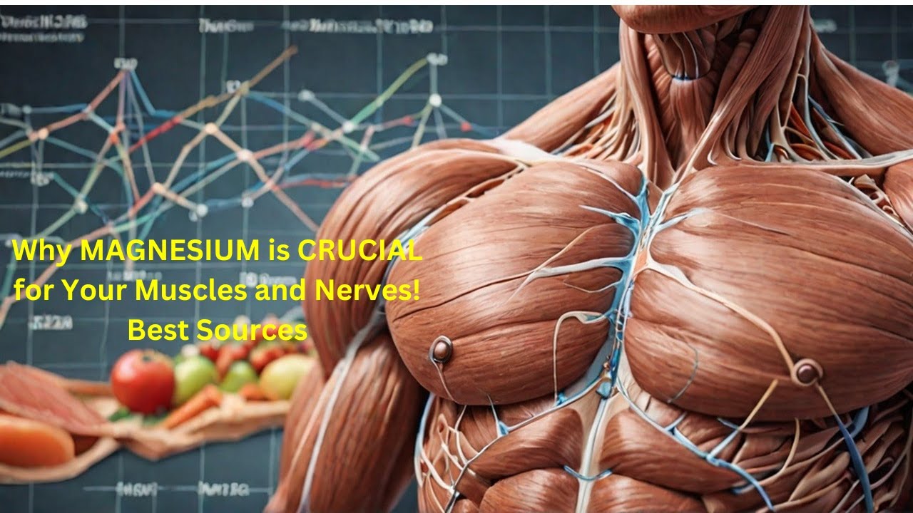 Why MAGNESIUM is CRUCIAL for Your Muscles and Nerves! Best Sources ...