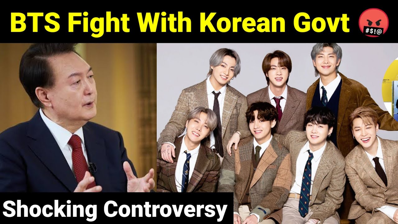 BTS Fight With Korean Govt 🤬 | BTS Shocking Controversy - YouTube