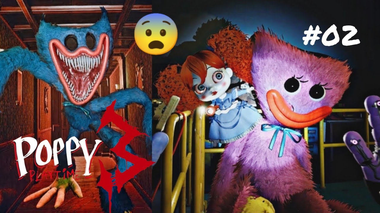 Kissy Missy e Nightmare Huggy Wuggy | Poppy Playtime 3 (Ep 2) - YouTube