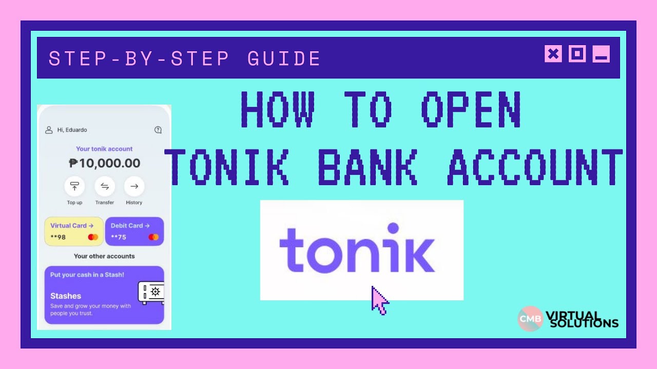 HOW TO OPEN TONIK BANK ACCOUNT STEP BY STEP GUIDE - YouTube