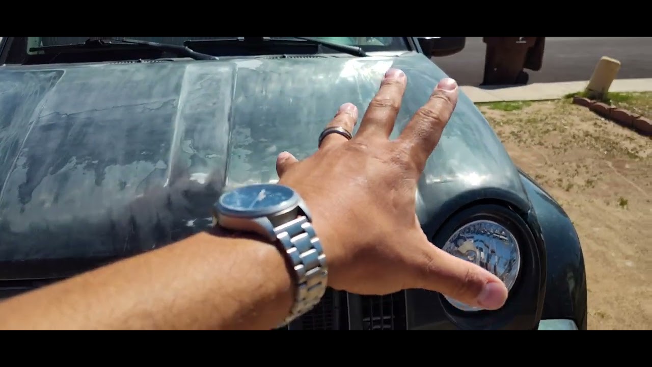 The lifted liberty Bondo work update. - YouTube