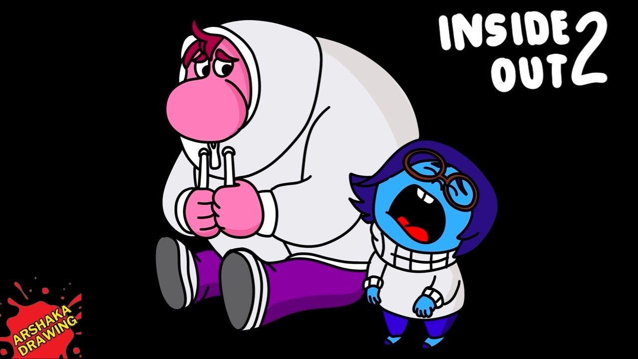 How to Draw Inside Out 2 Characters Easy | Embarrassment Sadness ...