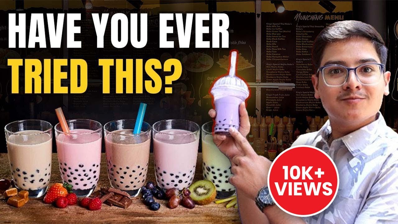 Have You Ever Tried This Boba Tea? | Bubble Tea Shop Business in 10 ...