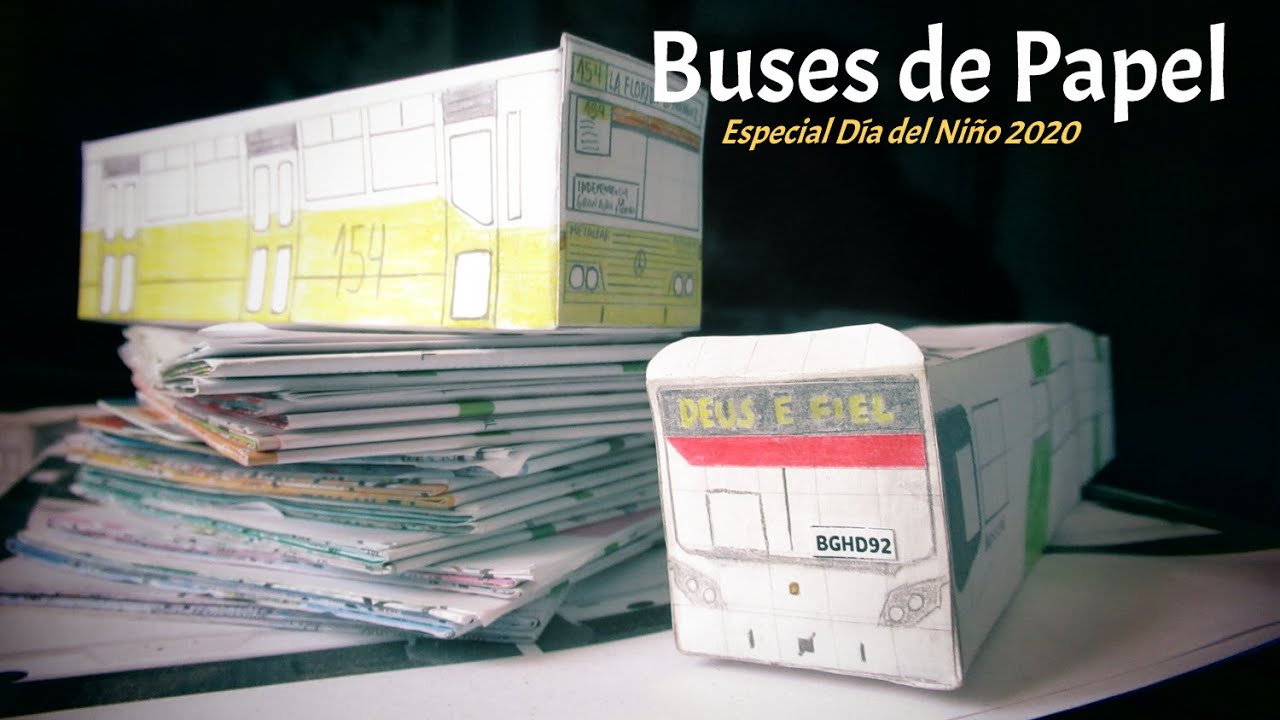Historias de Buses de Papel - Especial Día del Niño 2020 - YouTube