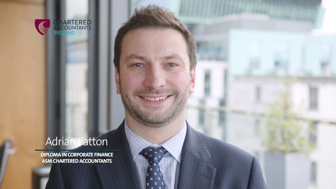 Adrian Patton, ASM Chartered Accountants - Diploma in Corporate Finance ...
