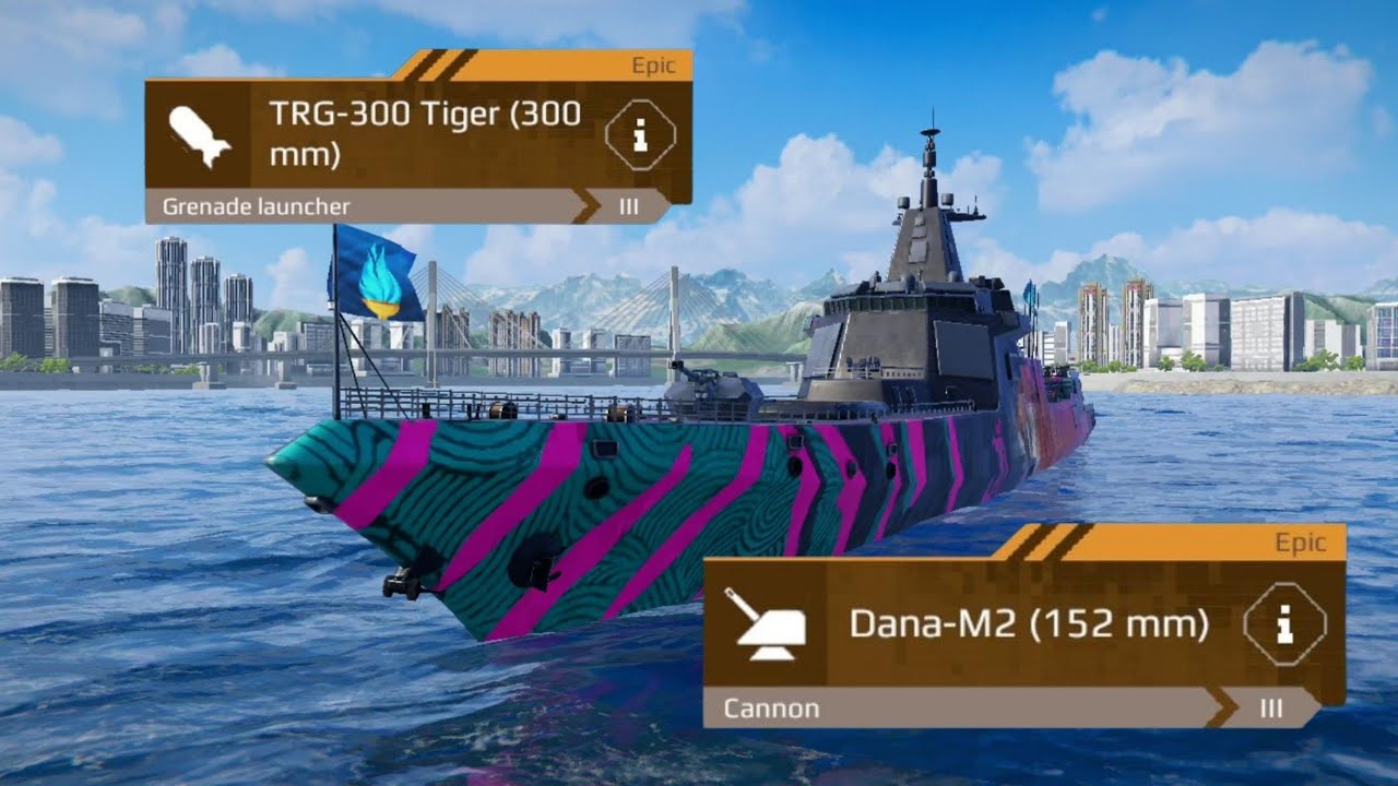 TRG-300 Tiger & Dana-M2 - Full Preview And Gameplay - Modern Warships ...
