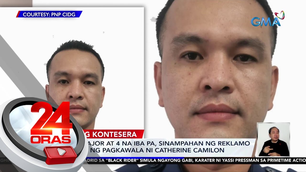 Police major at 4 na iba pa, sinampahan ng reklamo kaugnay ng pagkawala ...