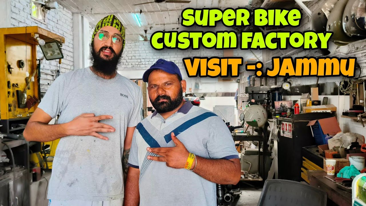 super bike custom factory 😲 | first time Jammu super bike modification ...