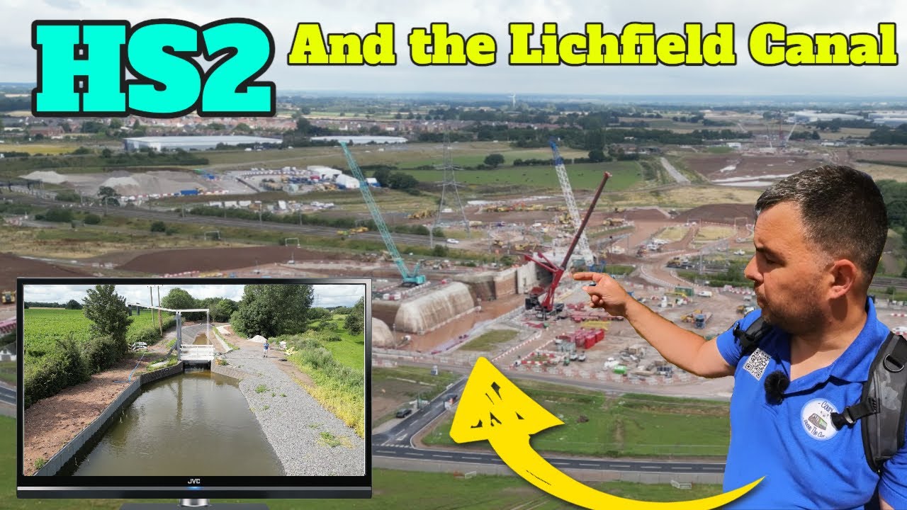 HS2 and the Lichfield Canal - YouTube