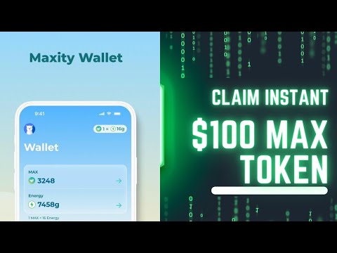 Claim instant $100 Max token!! Maxity token update and withdrawal - YouTube