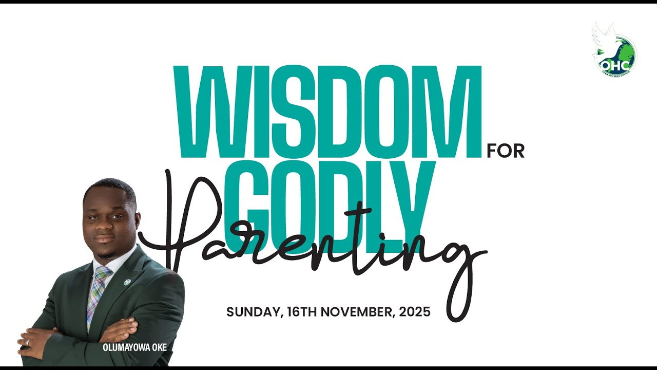Wisdom for Godly Parenting | Sunday Service | November 16th, 2025 - YouTube