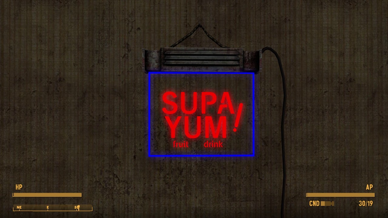 Fallout New Vegas: Hall Of Neon Signs (Showcase) - YouTube