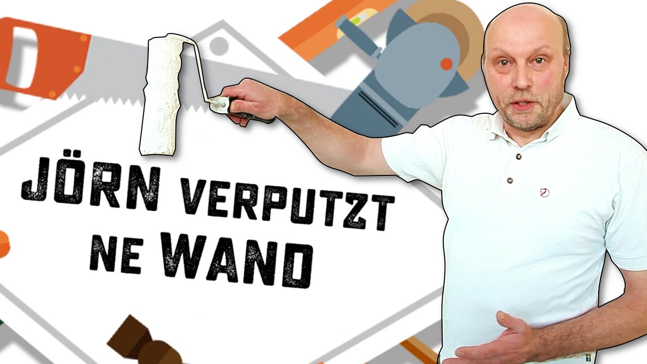 Wand verputzen leicht gemacht: Putz zum Aufrollen im Test - YouTube