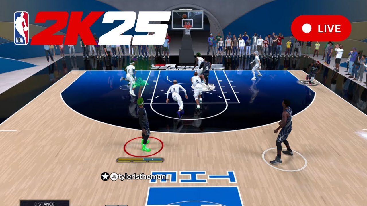 Double Rep in Rec. Center NBA 2K25 | Best Playmaking Point Guard Build ...