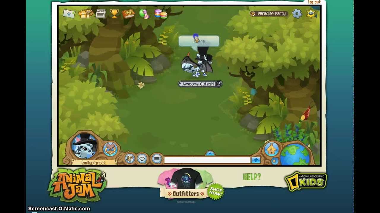 paradise party birds book on animal jam - YouTube