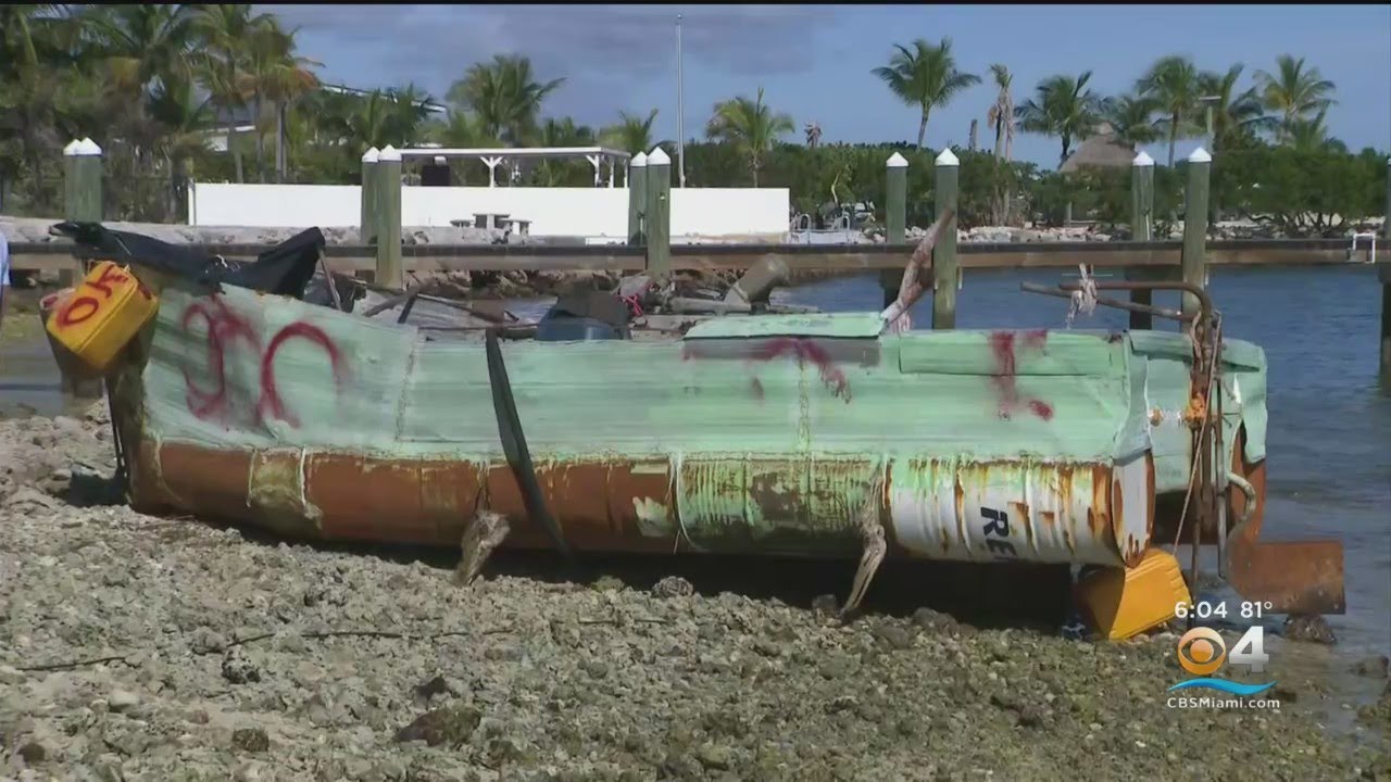 Residents concerned about abandoned vessels in the Florida Keys - YouTube