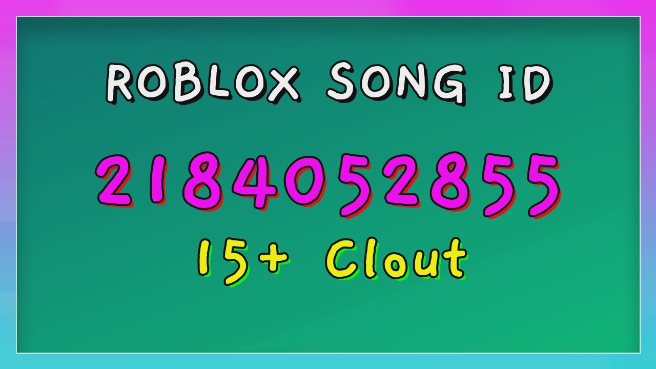 15+ Clout Roblox Song IDs/Codes - YouTube